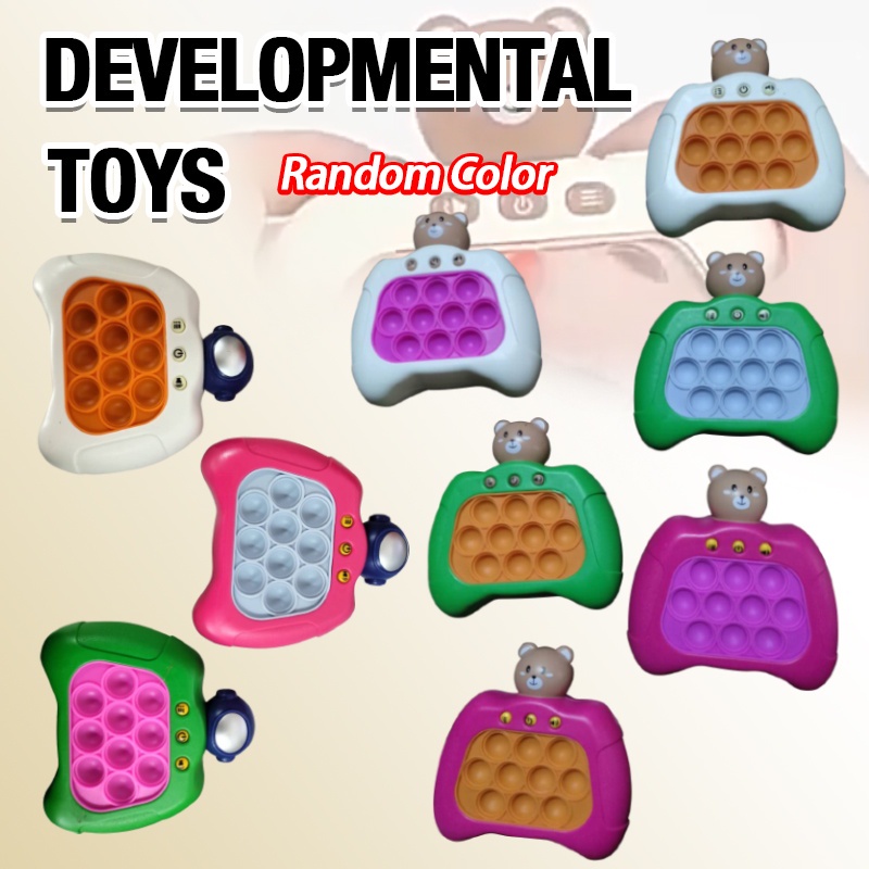 Quick Push Game Console Electronic Speed Push Through Pop It Game ...