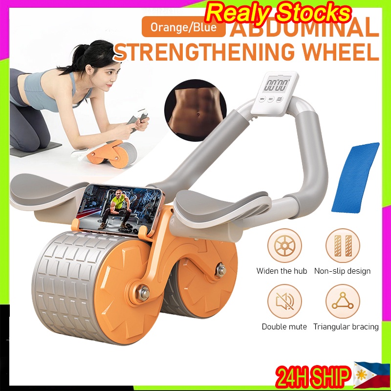 Equipment Abdominal Health Wheel Roller Support Rebound Abdominal ...