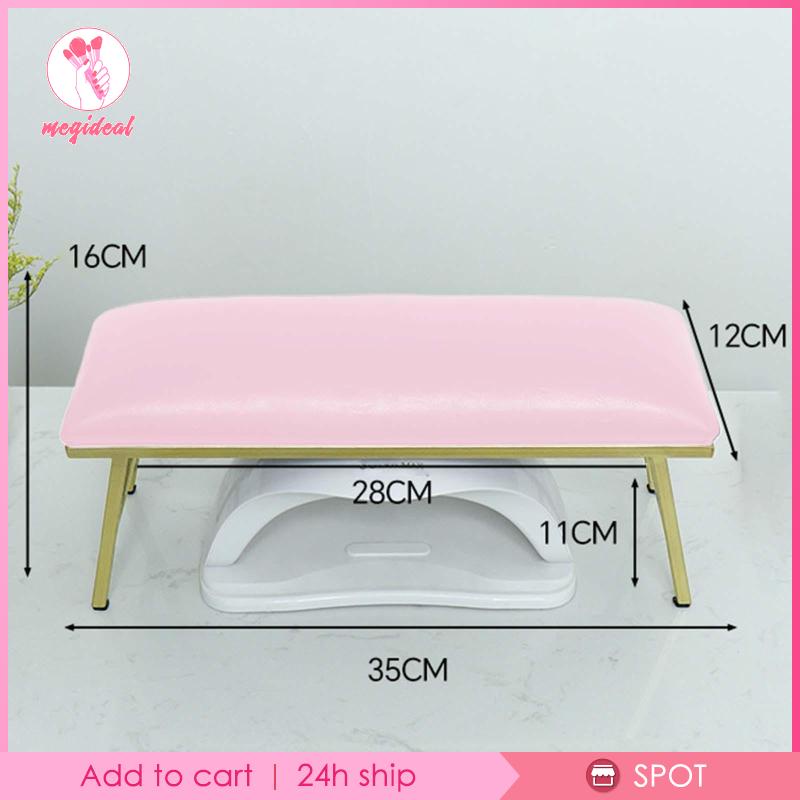 [MEGIDEAL] Nails Armrest Table Manicure Hand Rest Cushion for Nail ...