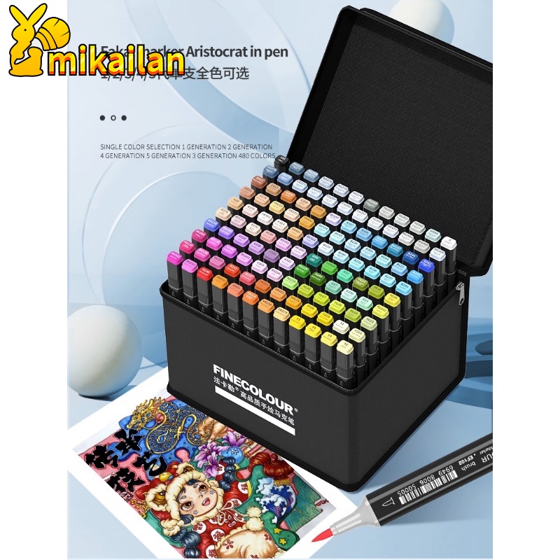 finecolour（B243-E174）mark pen second generation soft replenishment ...