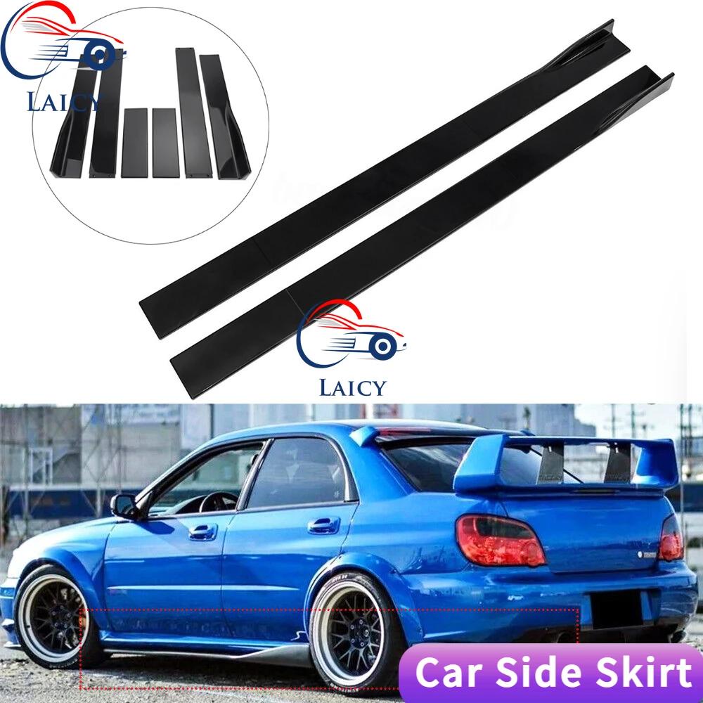 LAICY For Subaru Impreza WRX STI 78.7" Side Skirt Splitter Spoiler Lip ...
