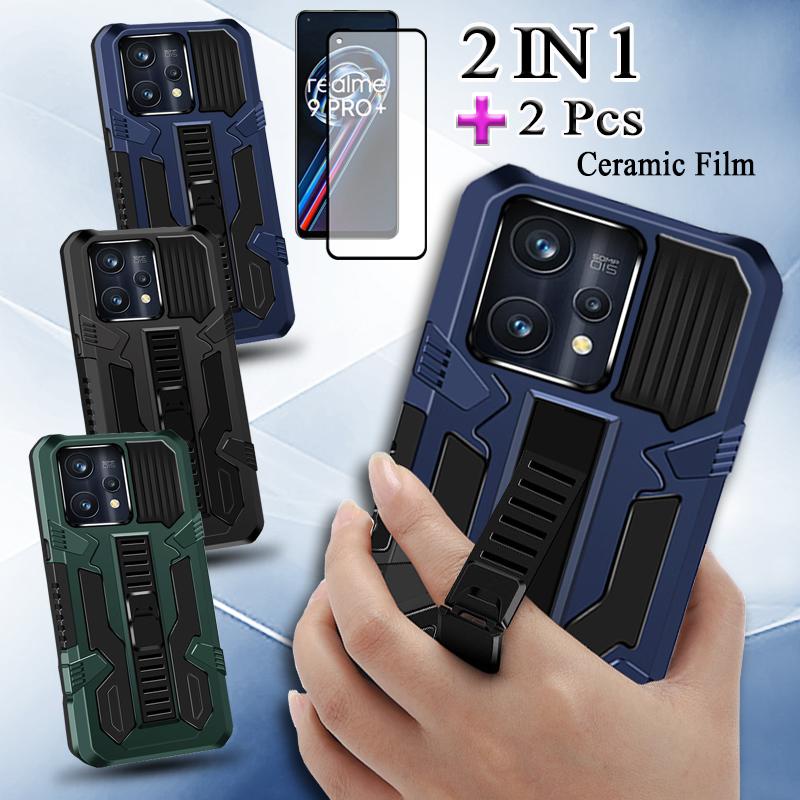 2 IN 1 For Realme 9 Pro+ Realme 9 Pro Plus RMX3392 RMX3393 Phone Case ...