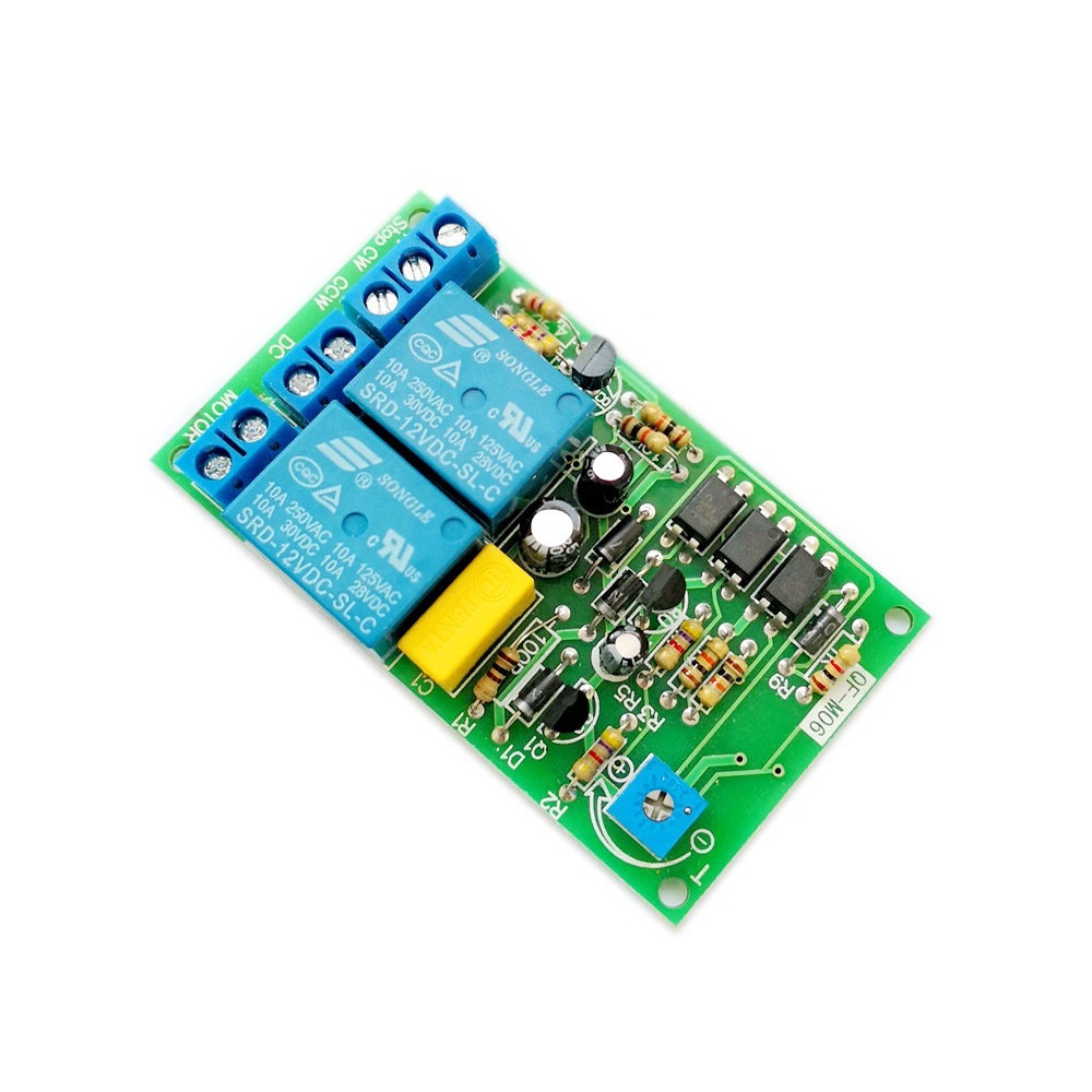 12V/24V Motor Drive Module Forward and Reverse DC Drive Board 0-10 ...