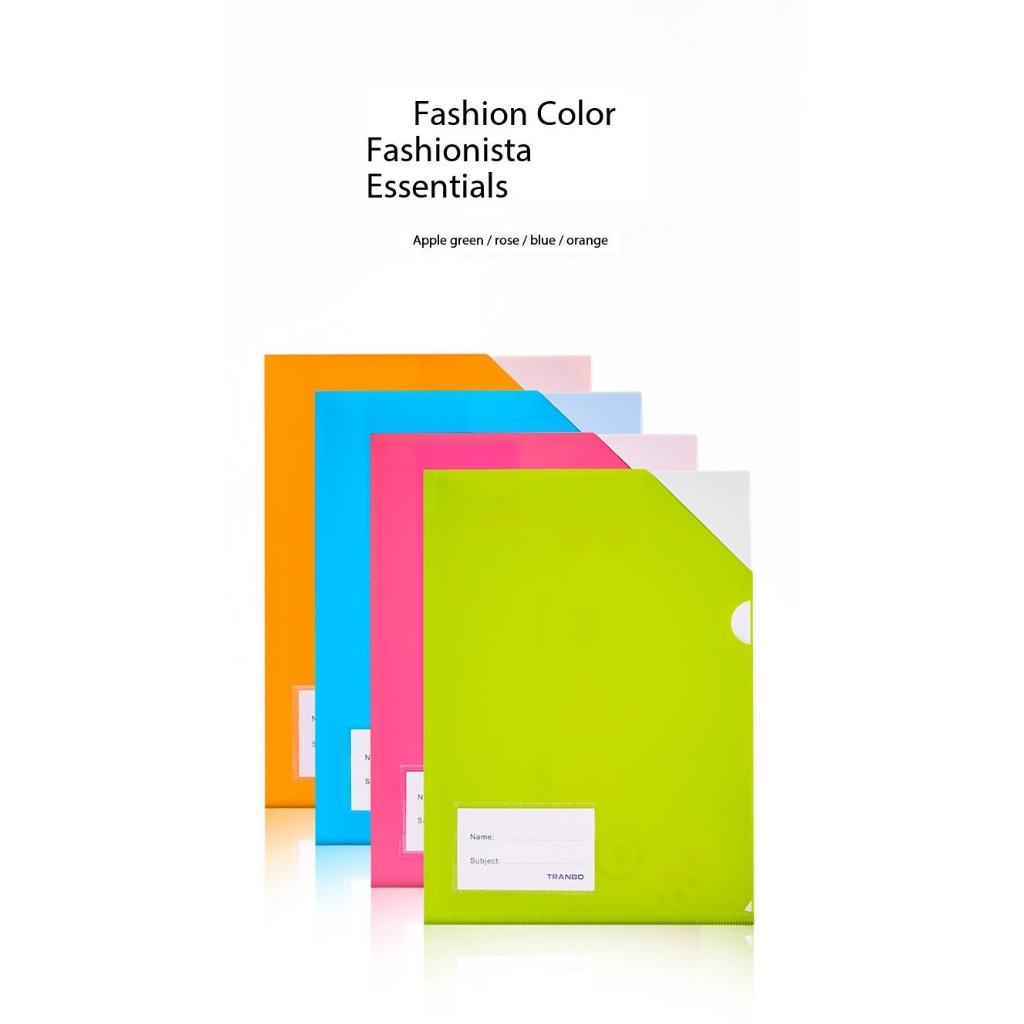 L-shaped A4 Japanese Style A4 Document File Envelope Folder | Shopee ...