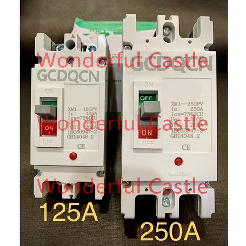 Molded Case Circuit Breaker MCCB DC Overload Protection Switch ...