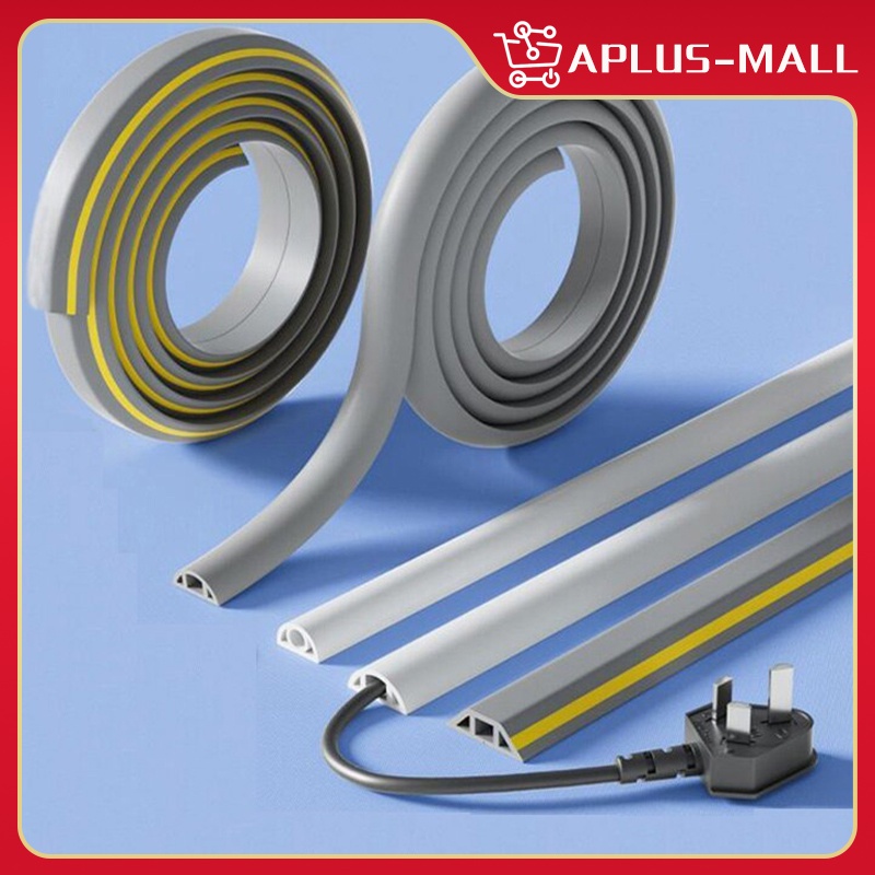 1M PVC Flexible Glue Trunking Surface-Mounted Ground Wire Trough Cable ...