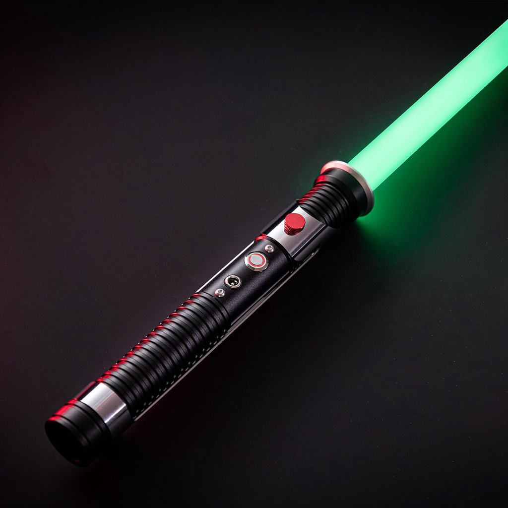 New Upgraded Lightsaber, Metal Handle Duel Lightsaber, Smooth Swing RGB ...