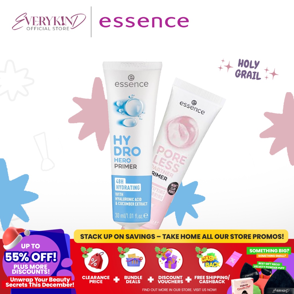 Essence Hydro Hero Primer / Poreless Partner Primer | Shopee Philippines