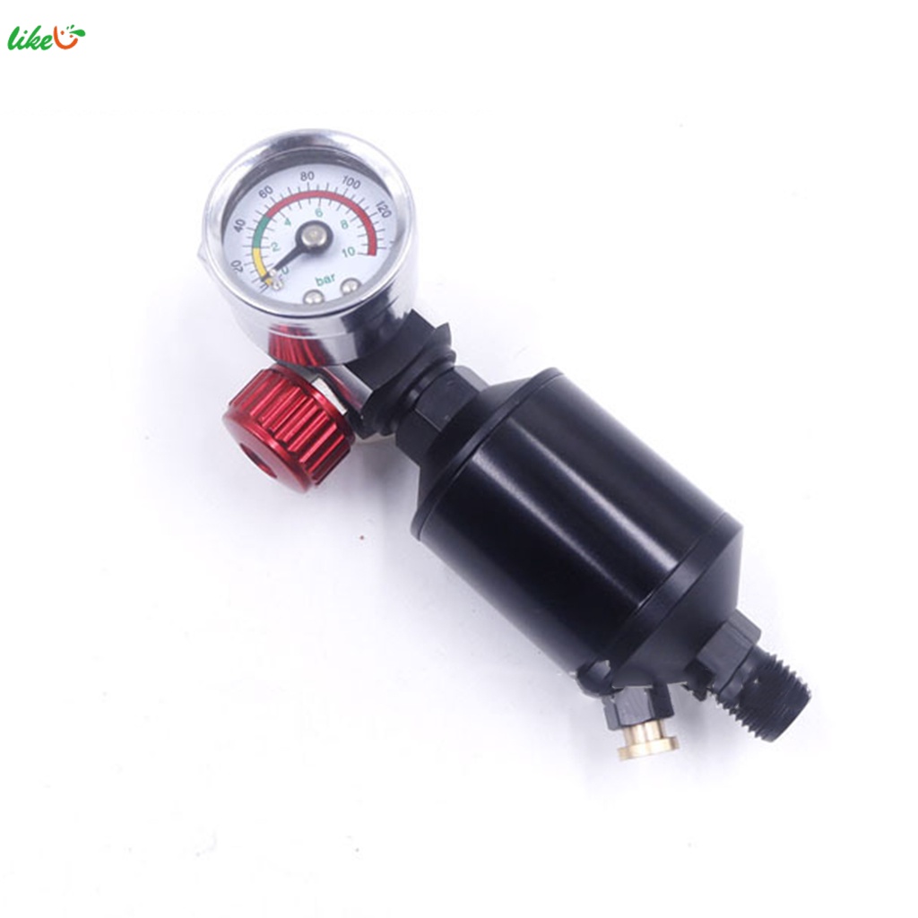JMPH 1/4" Air Pressure Regulator Gauge Regulating Valve Compressor ...