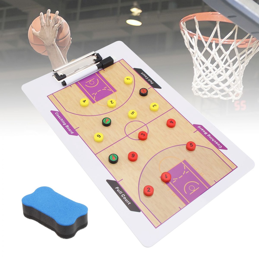 1 Set Magnetic Portable Basketball Board with Dry Erase, Marker Pen ...