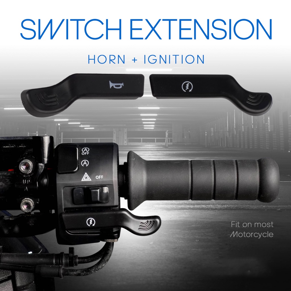 Motorcycle Switch Extension For Horn & Ignition Button Plug & Play ...