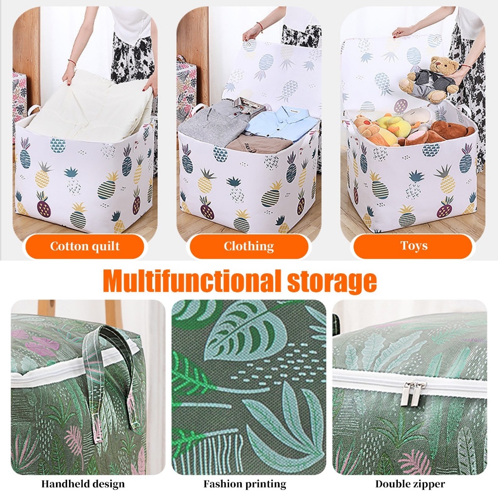 220L Clothes Organizer Storage Box For Clothes Thicken Dustproof Large ...