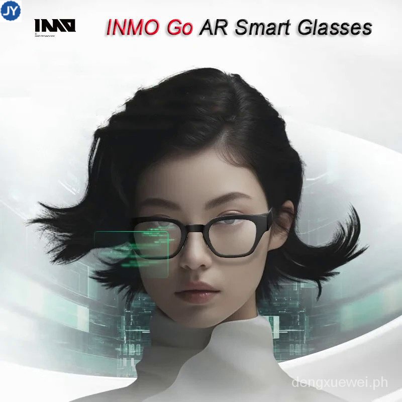 90% NEW INMO Go AR Smart Glasses Wireless Ultra Light AI Assistant For ...