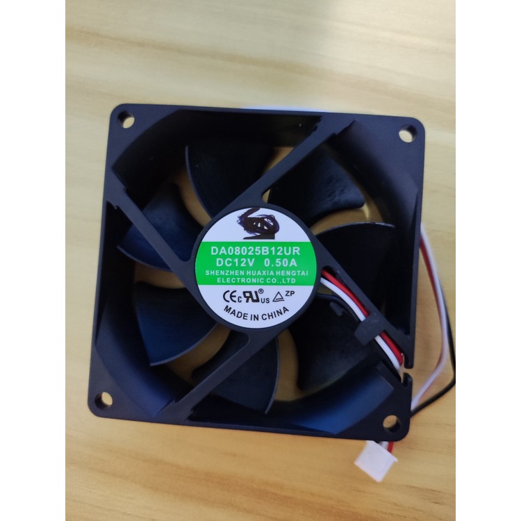 Yimeng 8025 Chassis Fan 8cm Large Air Volume Double Ball Cooling Fan ...