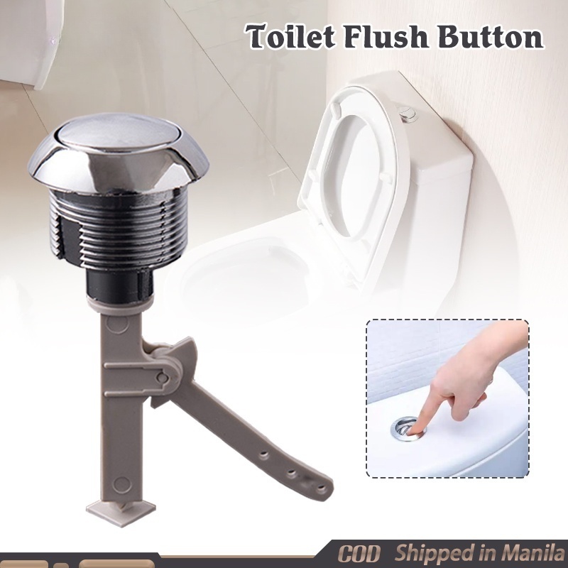 Old-fashioned Toilet Flush Button Replacement Single Flush Toilet Water ...
