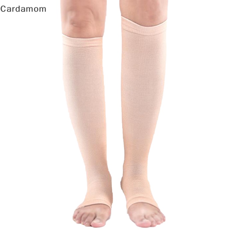 {CARDA} 1Pair Compression Socks Foot Pain Relief Knee Varicose Open Toe ...