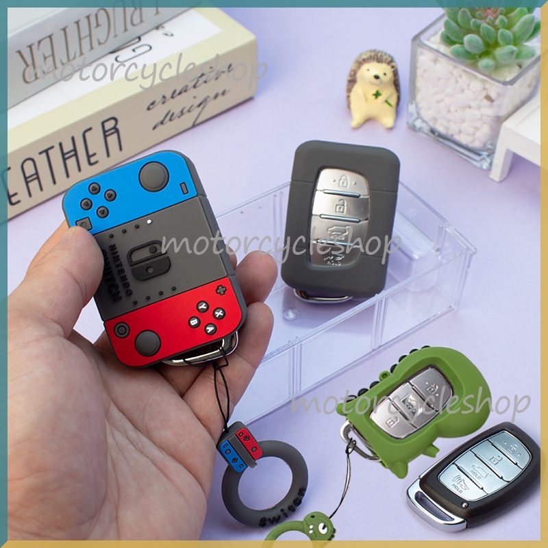 Cartoon Car Key Cover Case Fob For Hyundai Stargazer Tucson Sonata ...