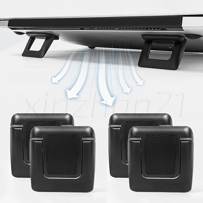 Plastic Mini Laptop Riser / Foldable Invisible Stand / Universal ...
