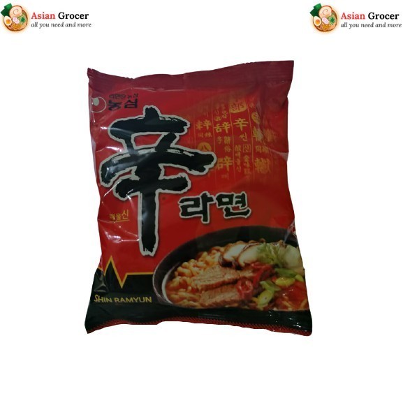 Korean Nongshim Shin Ramyun Instant Noodle Soup 120g Shopee Philippines
