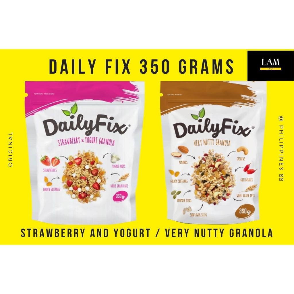 DailyFix Very Nutty Granola 350g / Strawberry and Yogurt Daily fix ...