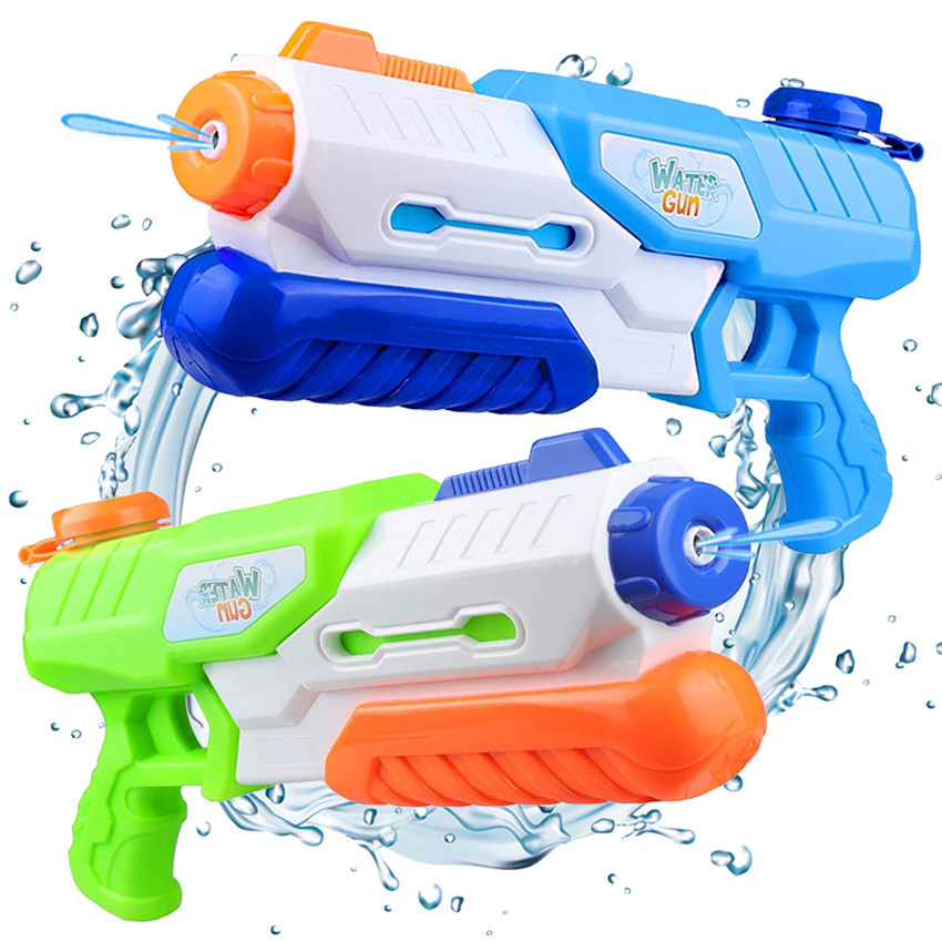Burst Water Gun Large Capacity 600ML Summer Pool Toy Powerful Pool and ...