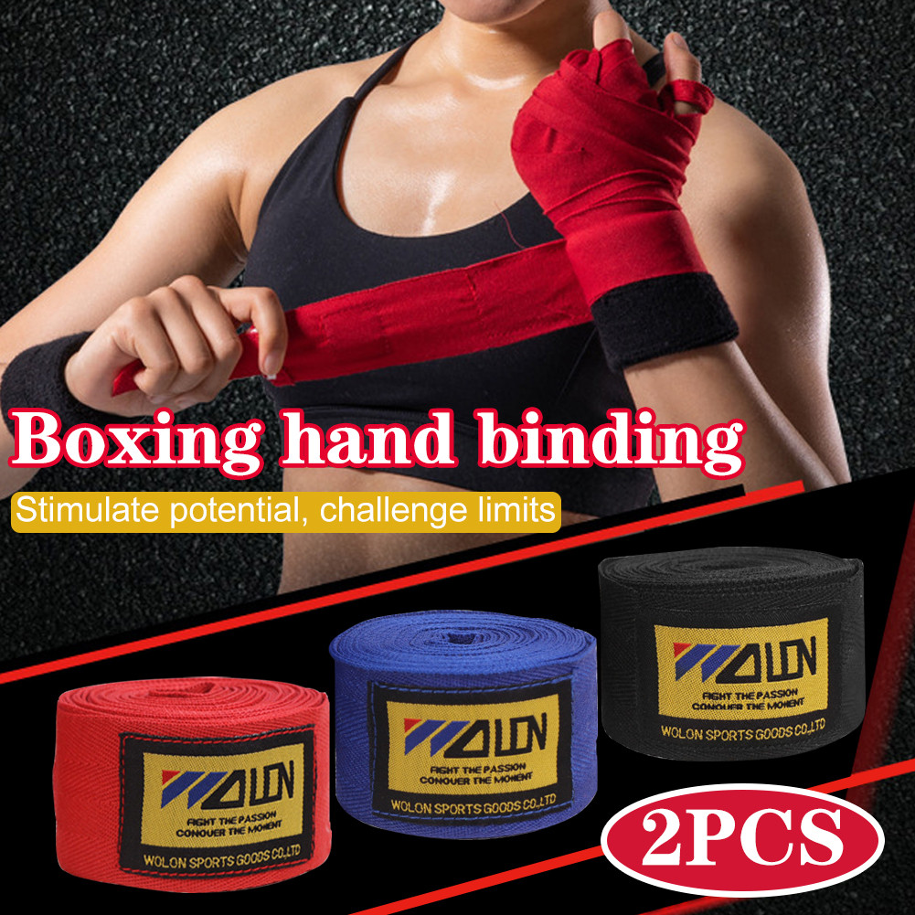 SSS Boxing Training Bandages Cotton Sports Bandages Sanda Kick Boxing ...