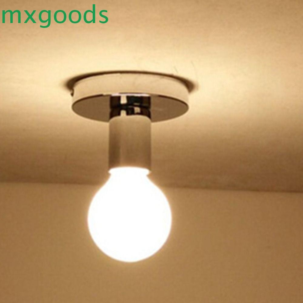 MXGOODS Simple Ceiling Light, Nordic Retro E27 Ceiling Lamp, Fixtures Metal Modern Minimalist ...