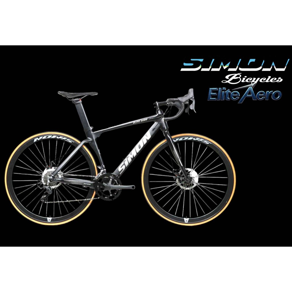 2025 SIMON ELITE AERO ROAD BIKE 2X8SPEED STI DISC BRAKES | Shopee ...