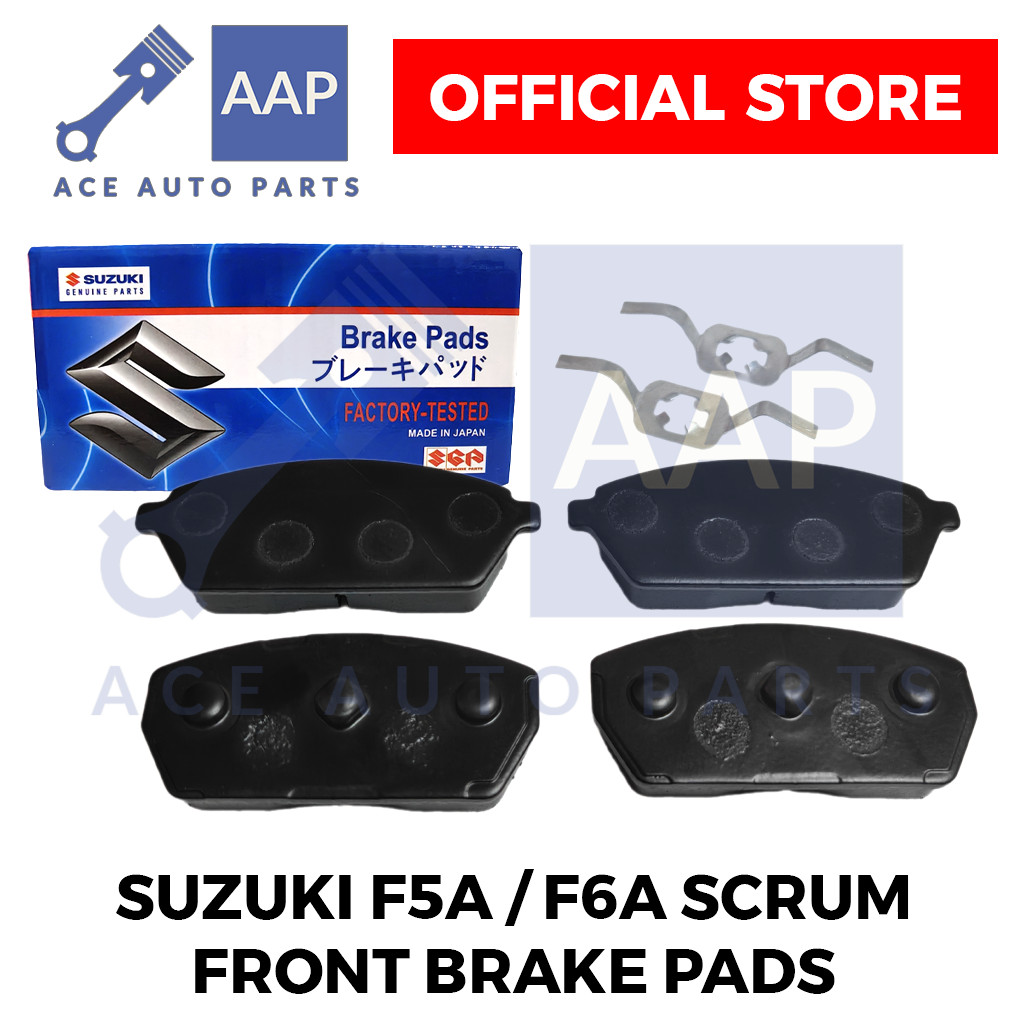 Front Brake Pads Suzuki Multicab F5A F6A Scrum Disc Pad | Shopee ...