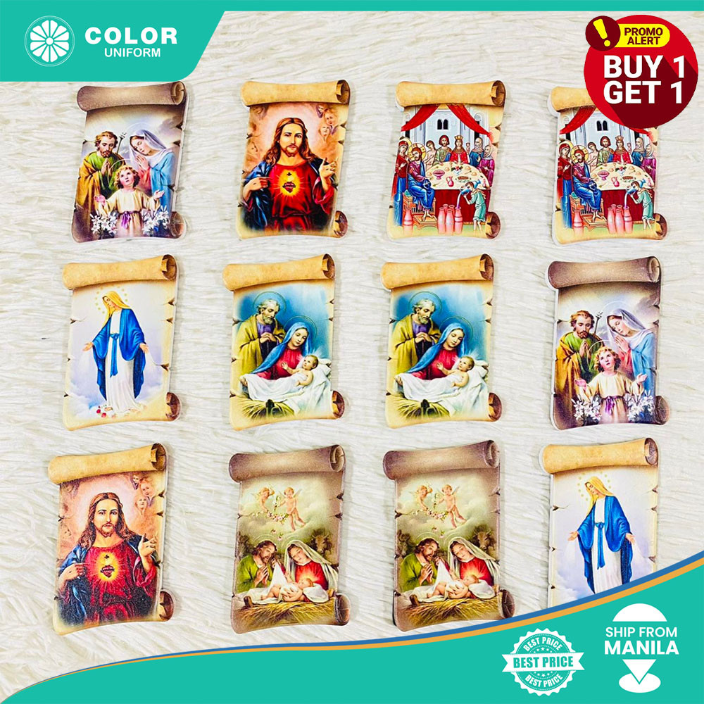 Color Unform BUY 1 TAKE 1 Ceramic Holy Hand Religious Mini Ref Magnet ...
