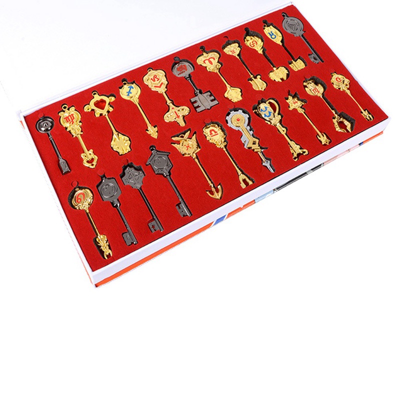 FLOWERS Fairy Tail Celestial Key Set of 35 pcs Anime Collectible Item ...