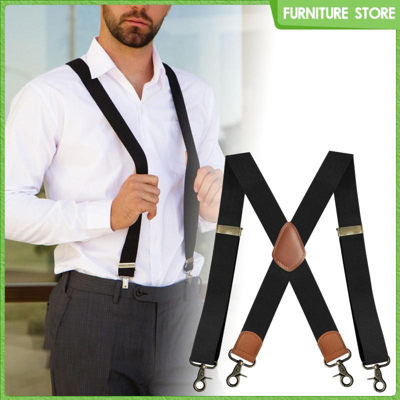 [Wishshopeelxj] Suspenders for Men, Adjustable Suspenders with Elastic ...