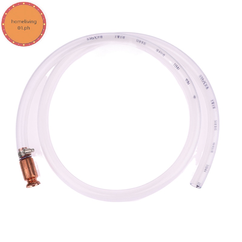 homeliving01 1 Pcs Red Copper Siphon Refueling Gas Siphon Pump Gasoline ...