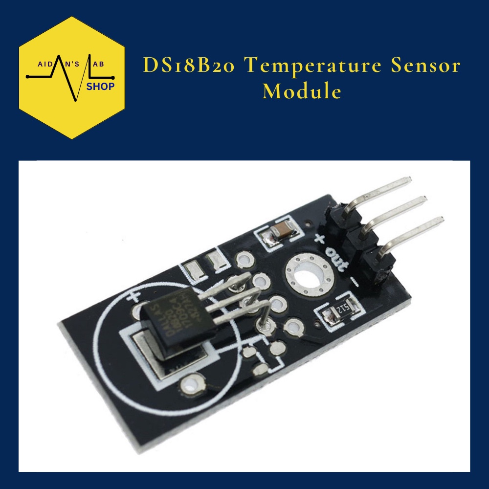 DS18B20 Temperature Sensor Module | Aidans Lab | Shopee Philippines