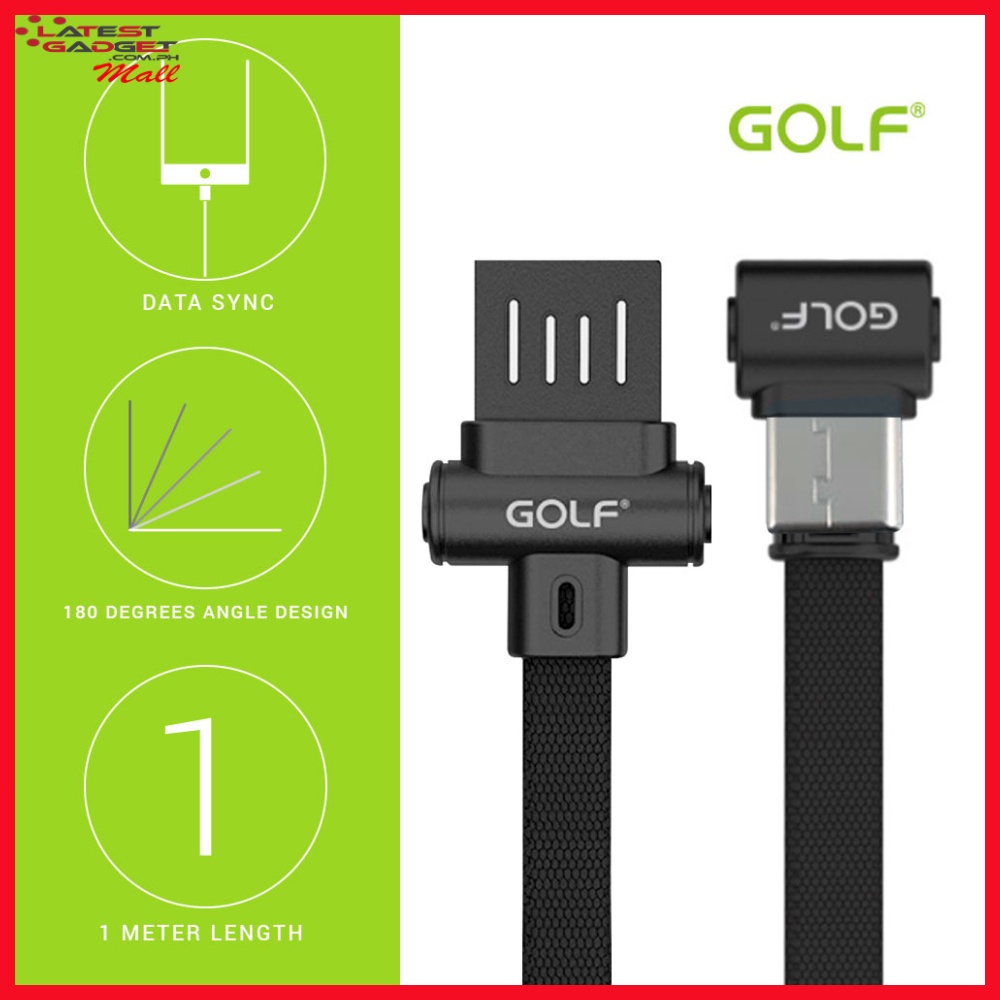 LatestGadget PH Golf GC-68 3A U Shape Type-C Gaming Cable - Black ...