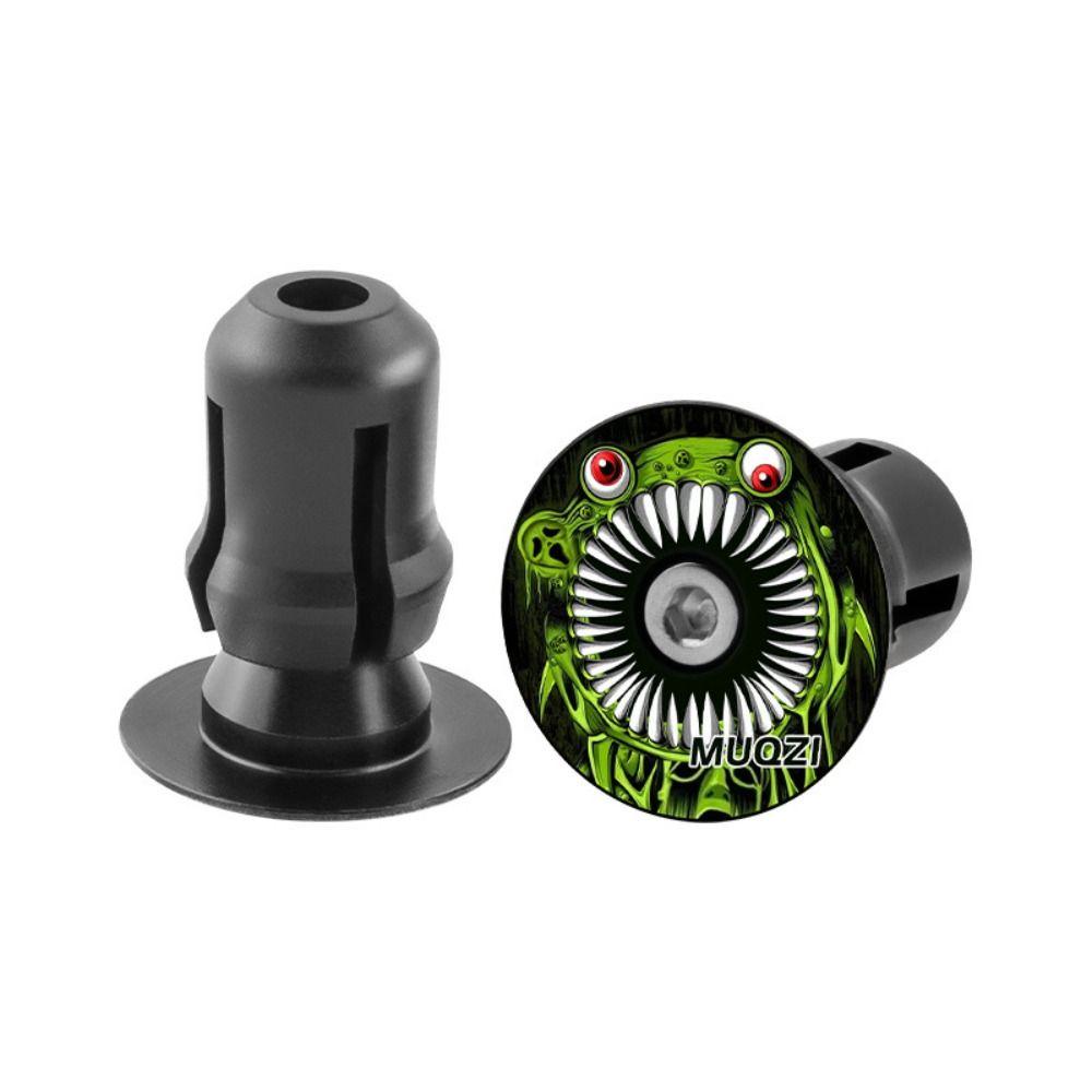 DAISHEN 1 Pair Bicycle Handlebar End Caps, Aluminium Alloy 32x26MM ...