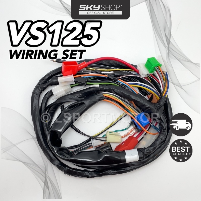 SUZUKI VS125 WIRING SET 36610-20E61 HARDNESS HARNESS WAYARING WAYERING ...