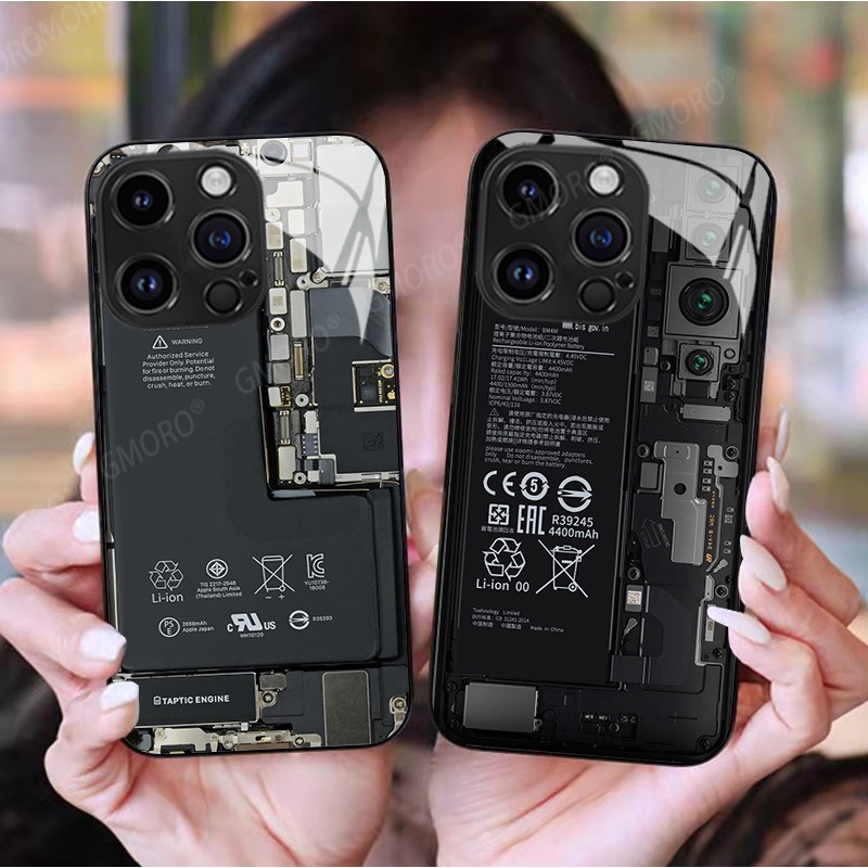Creative Circuit Board Casing Huawei Y9 Prime Nova 11 Ultra 10 9 8 7 Se ...