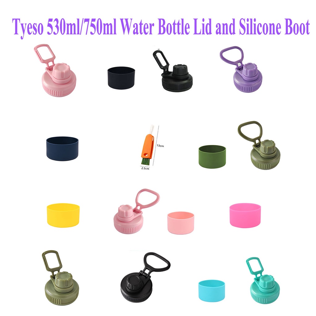 530ml 750ml Tyeso Lid and Tyeso Silicon Boot Cover Non Slip 530/750ml ...
