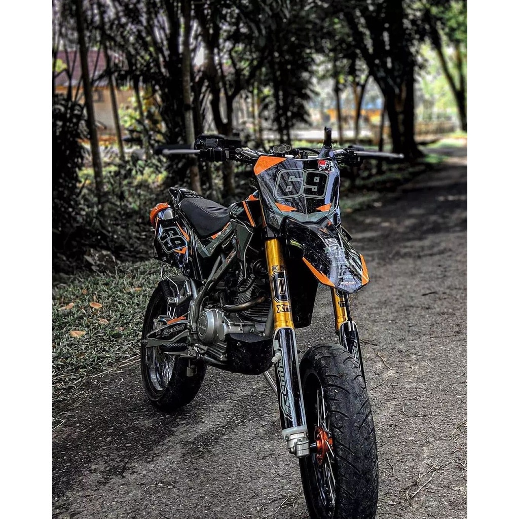 Decal/sticker WR155/Gordon/ D'Tracker /CRF /KLX BF full body (Change ...