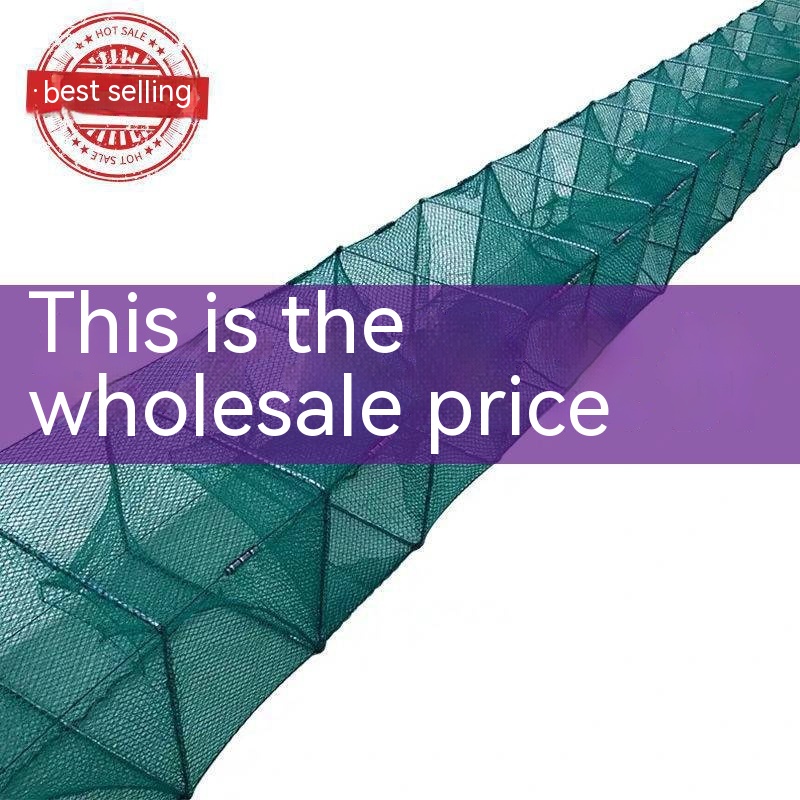 24h Delivery Umbrella Cage Shrimp Fish Net Retractable Fishing Folding ...