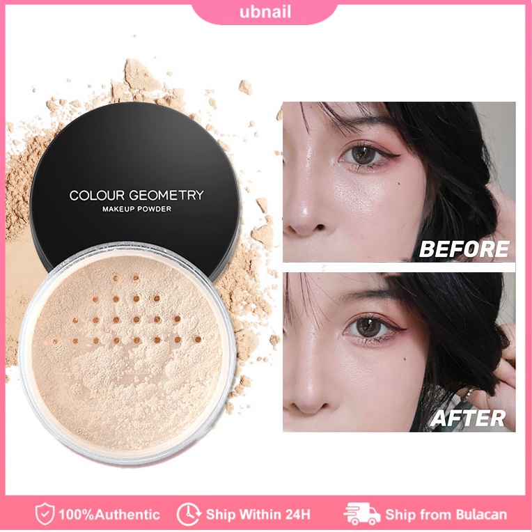 Loose Powder Oil Control Lightweight Matte Waterproof Face Powder ...