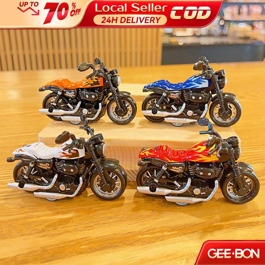 GEEBON 3D Motorcycle KeyChain Harley Model Mini Simulation Motorcycle ...
