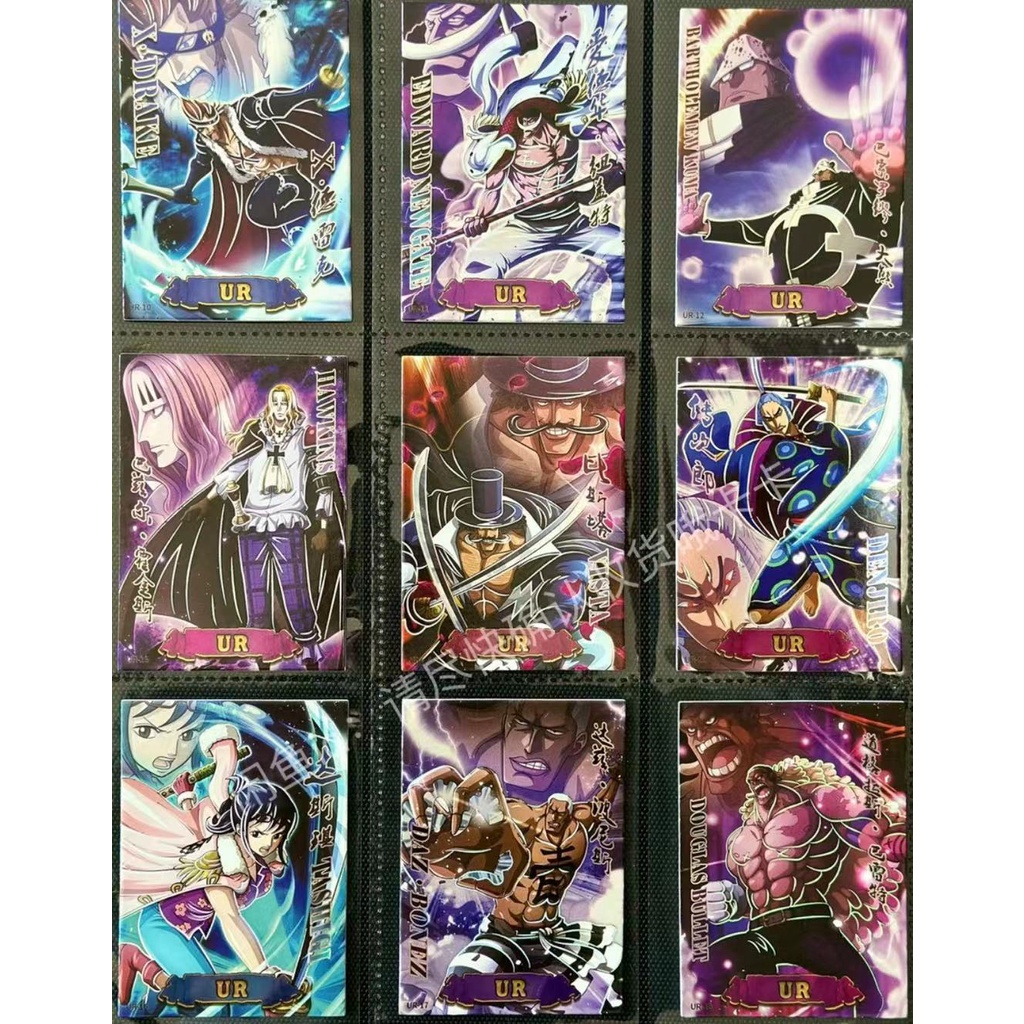 One piece card animation card UR complete set of 36 cards | Shopee ...