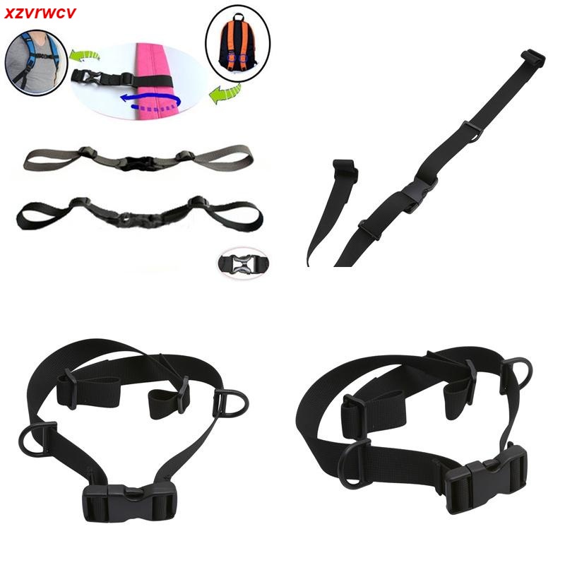 Adjustable Nylon Backpack Webbing Sternum Straps Chest Harness Open ...
