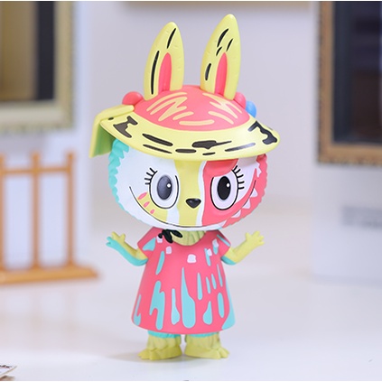 Popmart LABUBU Elf Art Gallery Series Mystery Box Human Son Cute Gift ...