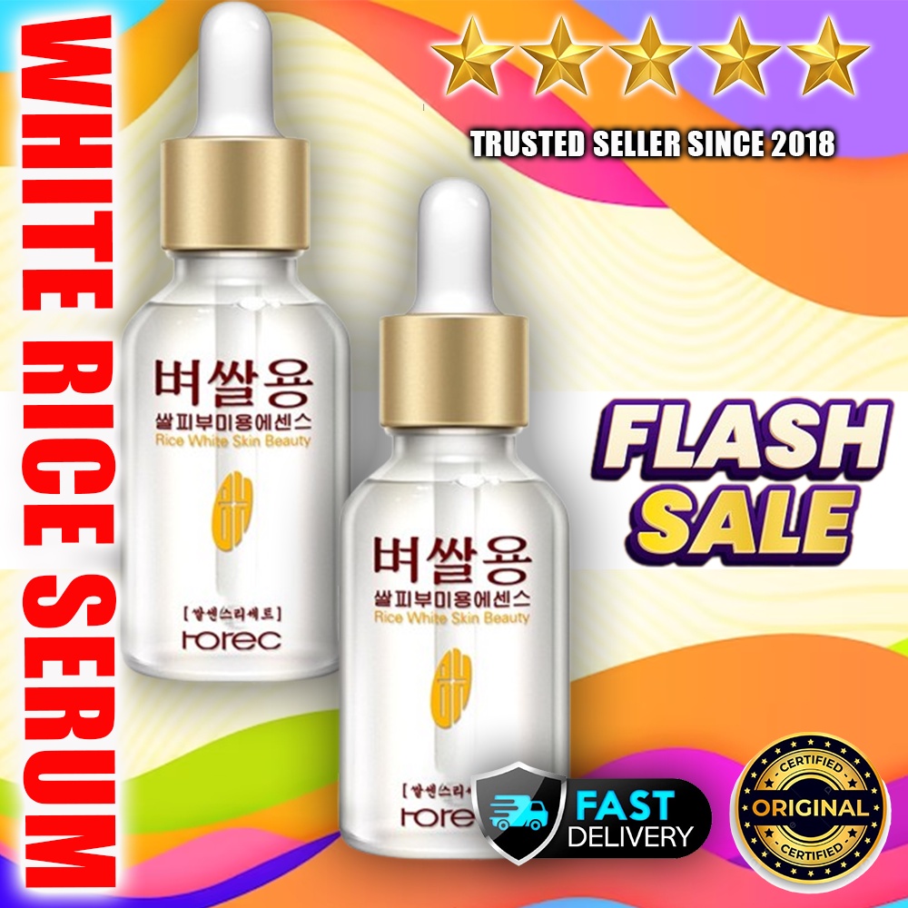 AUTHENTIC White Rice Serum Original Whitening Face Moisturizing Cream ...