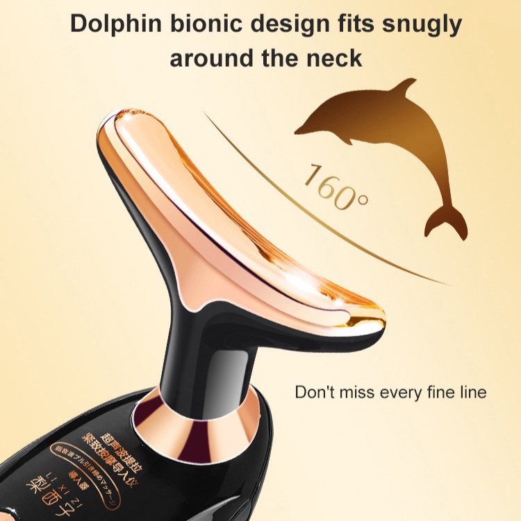 Lifting and tightening beauty instrument/ultrasonic neck massager/all ...