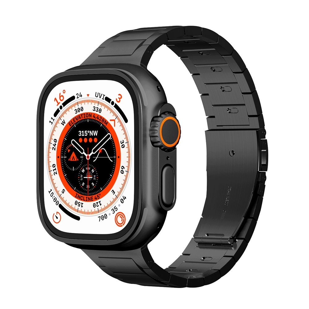 Stainless Steel Strap for iWatch band 44mm 45mm 38-42-40mm-41mm Metal ...