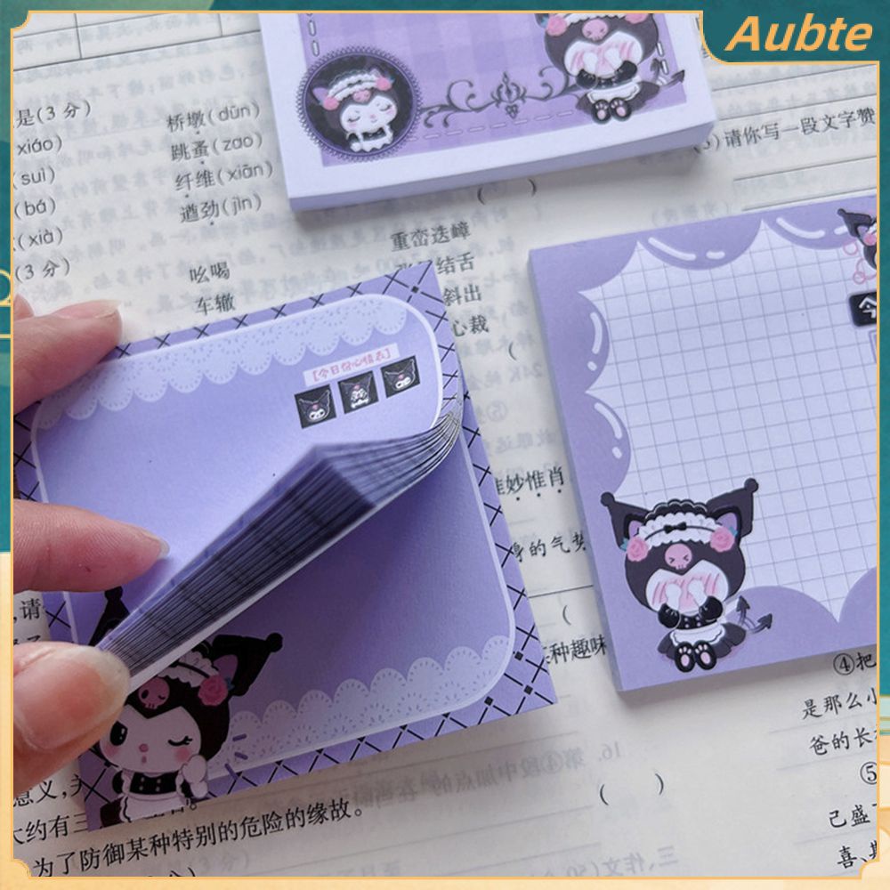 Bookmark Childrens Note Kuromi Pattern Memorandum Notepad Cartoon Style ...